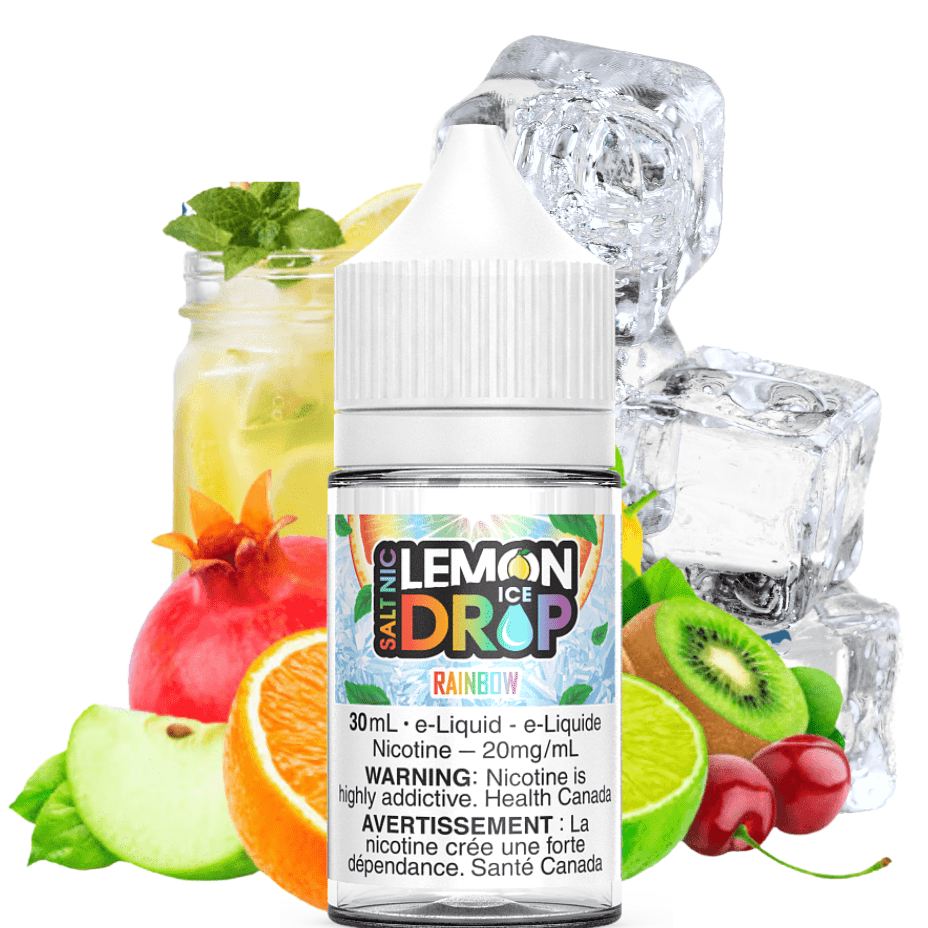 Lemon Drop Salt-Rainbow Punch Ice in Alberta - Okotoks Vape SuperStore